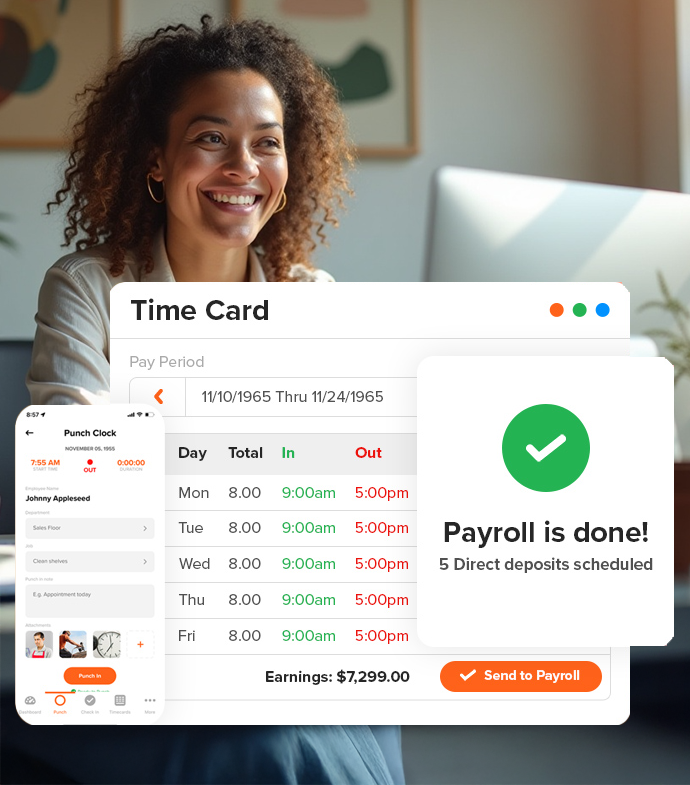 Free Payroll for 6 Months | OnTheClock Payroll + Time Tracking | OnTheClock