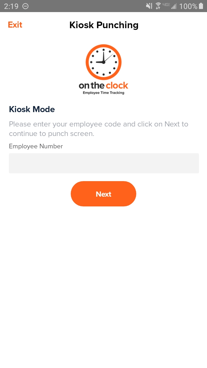 Creating Kiosks for Group Punching | OnTheClock