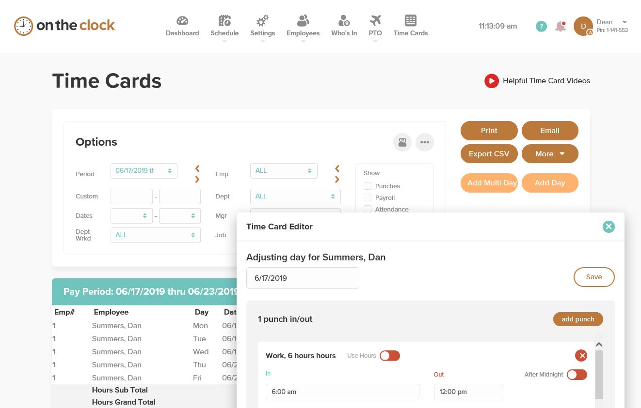 OnTheClock Scheduling Software Review for 2025 - People Managing People